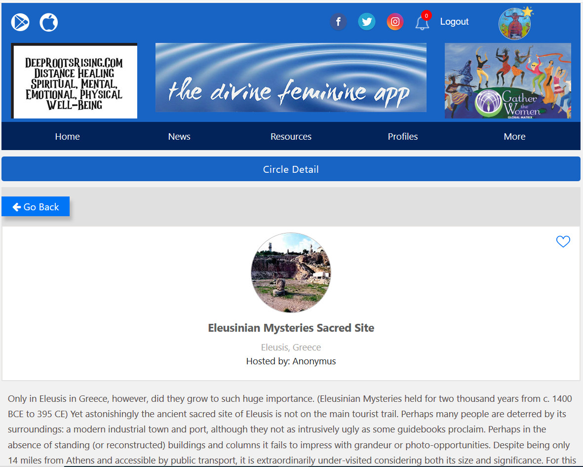 #24 Enter Sacred Sites to the DF App – 33 Uses of the divine feminine ...